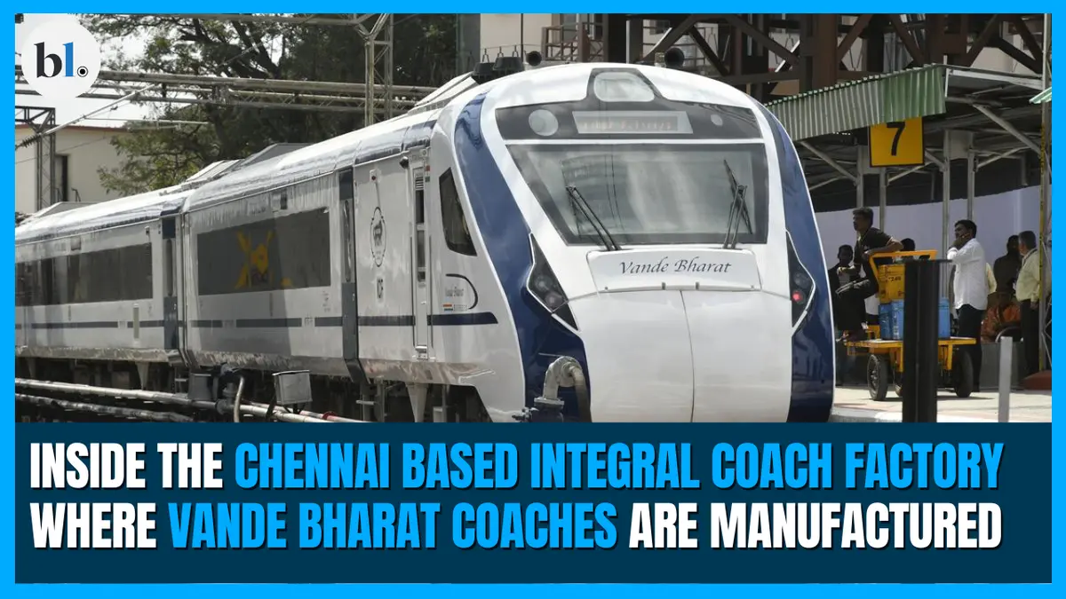 Inside the Chennai-based Integral Coach Factory, where Vande Bharat coaches are manufactured ...
